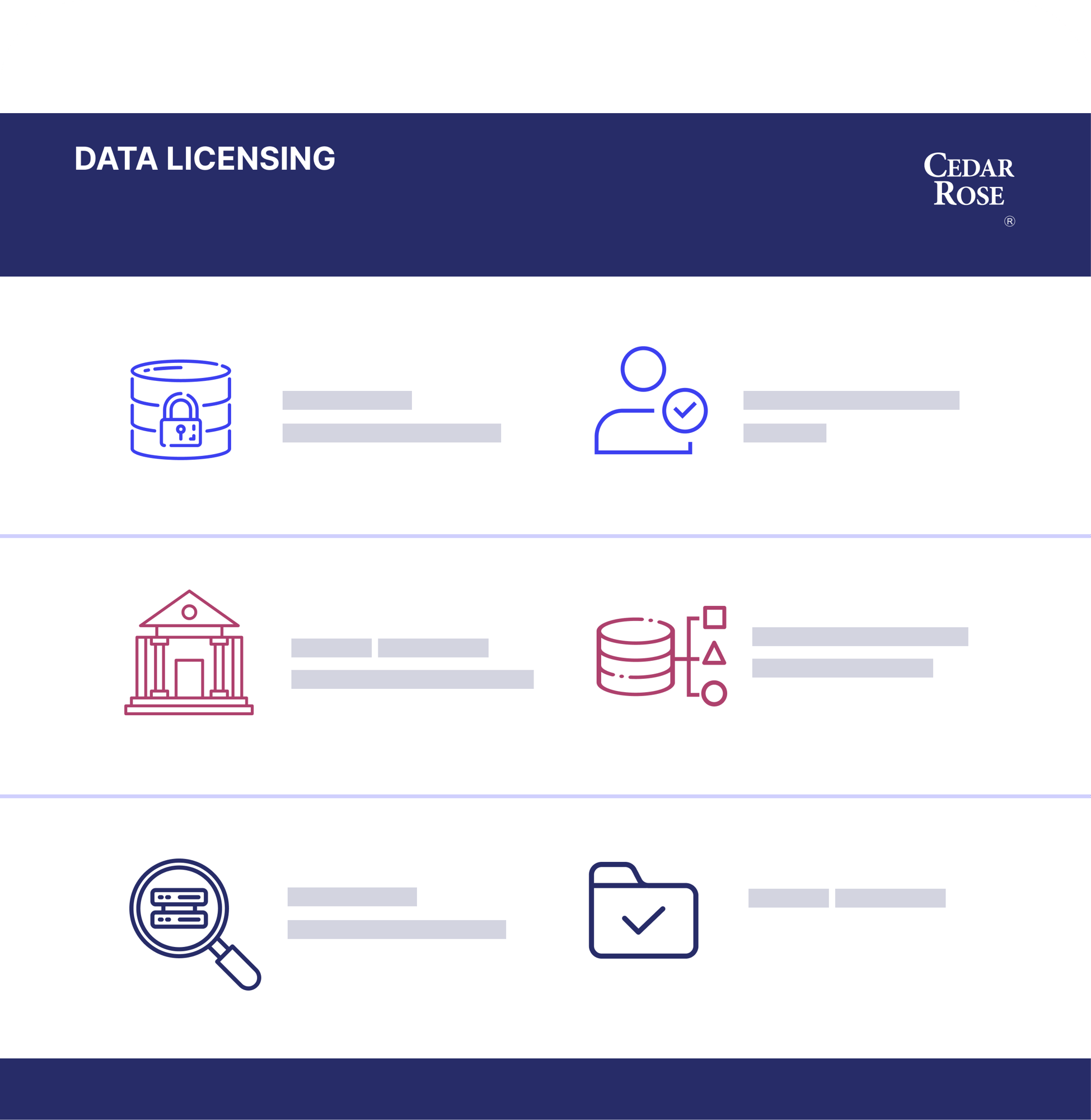 Our Solutions & Services | Cedar Rose